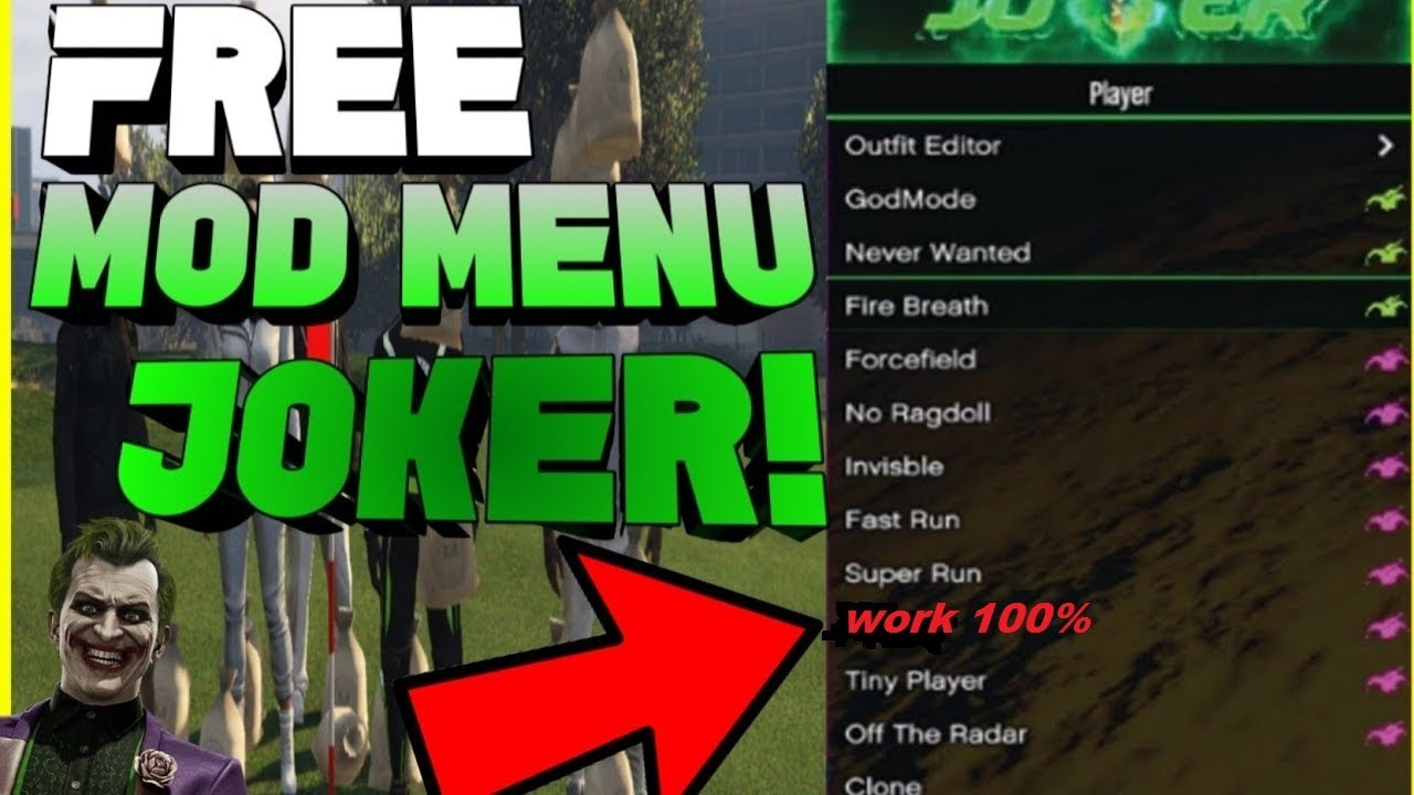 Free GTA 5 Online PC Mod Menu Download work 100% - YouTube