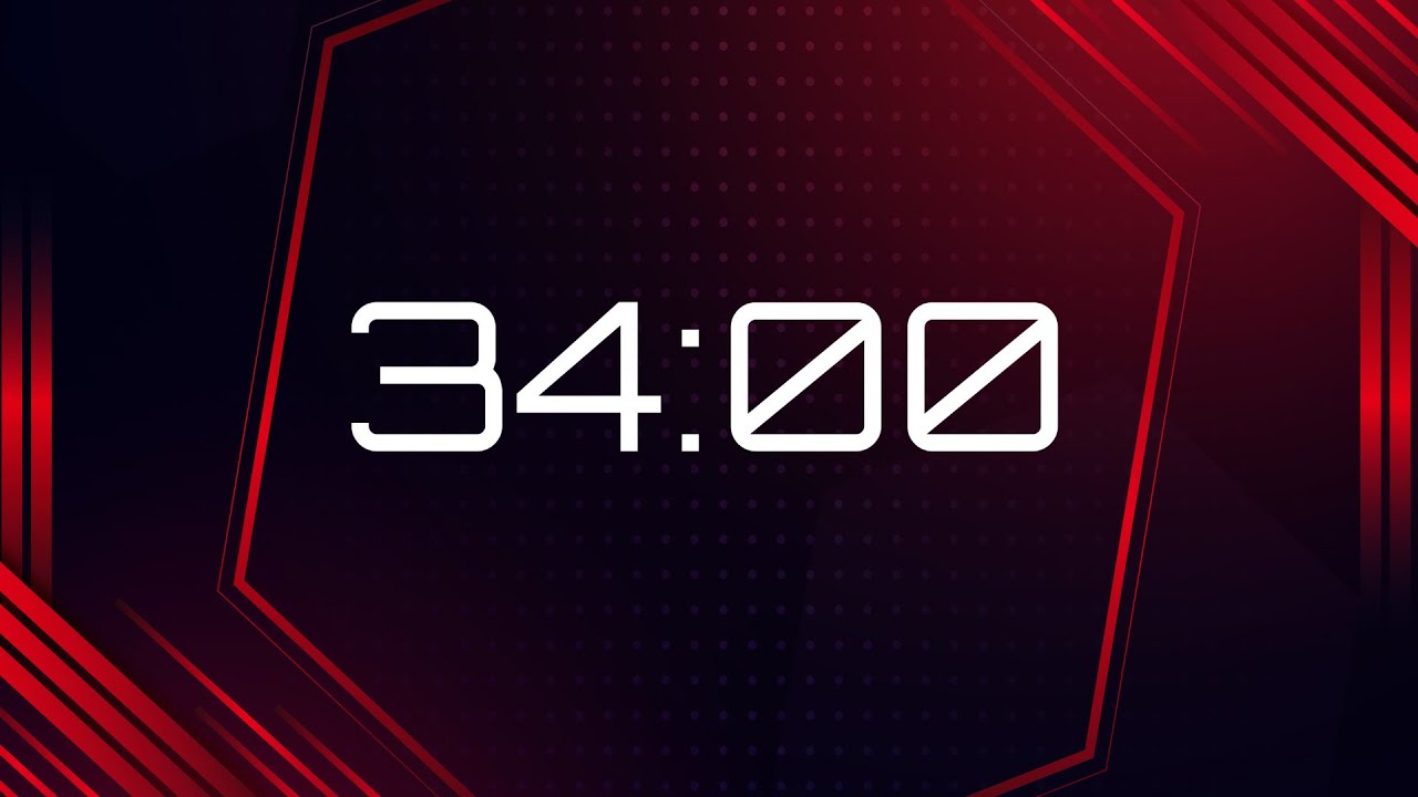 34 Minute Timer with Happy Upbeat Dance Music for Kids Motivational ...