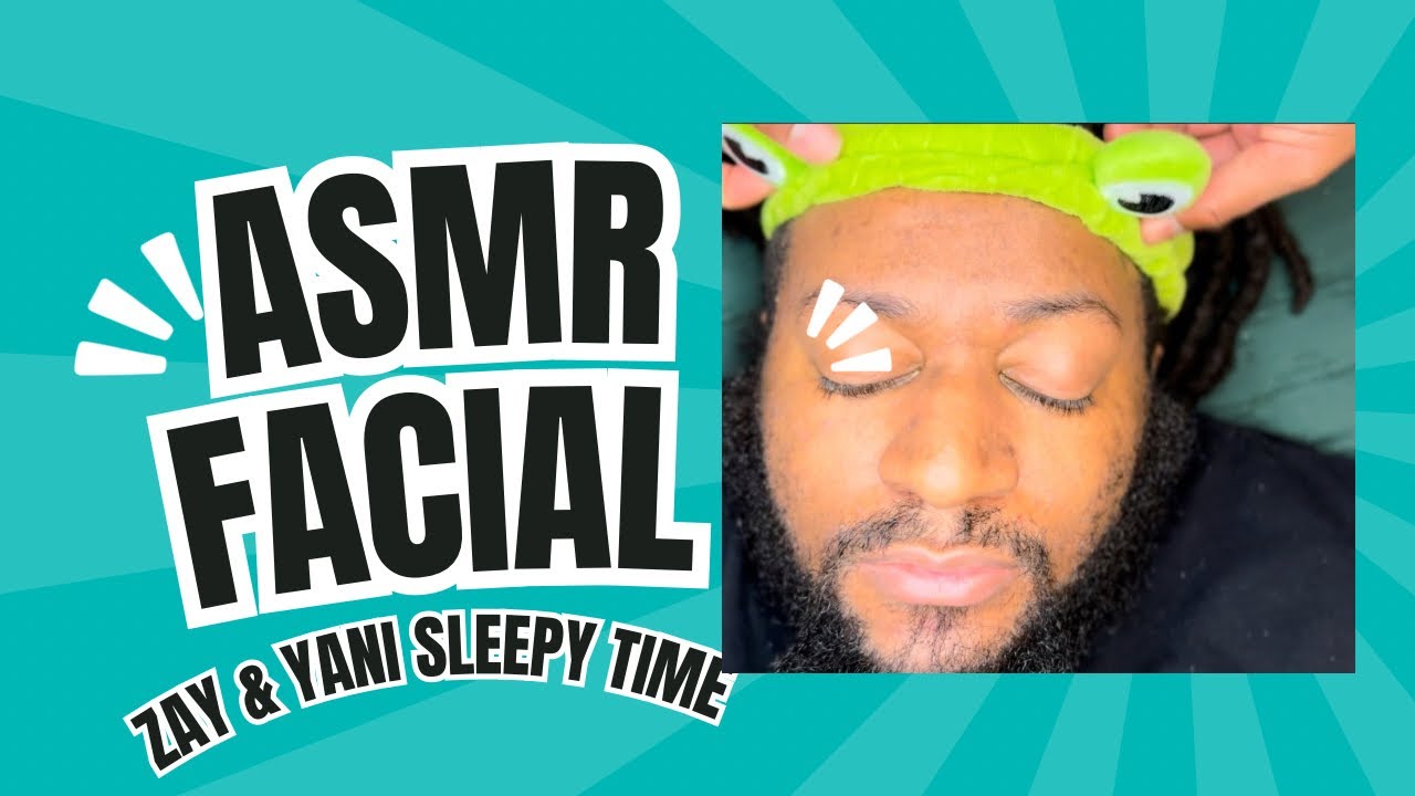 Relaxing ASMR Facial Treatment for Deep Sleep | Gentle Sounds for ...