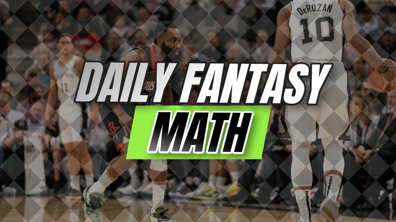 Daily Fantasy Math And How To NOT Use It - YouTube