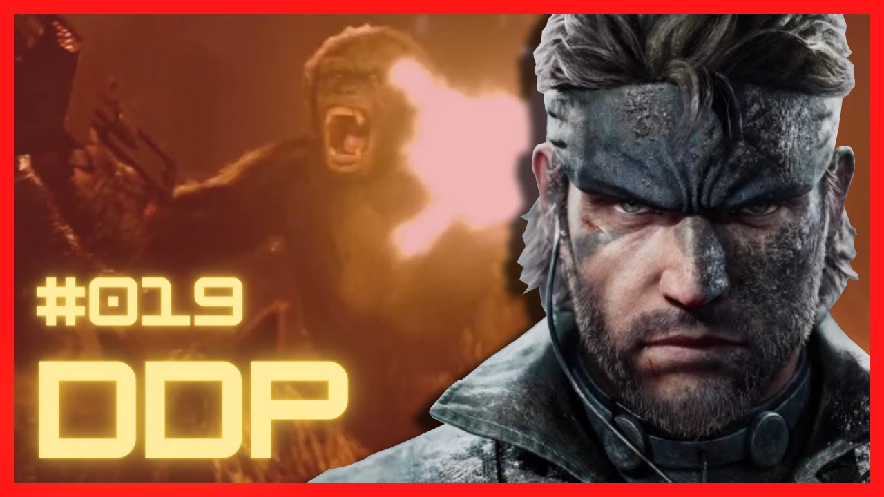 Decent Descent Podcast #19 | MGS 3 Remake Confirmed! | Monkeys better ...