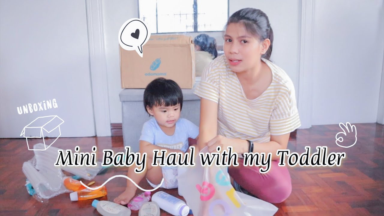 Mini Baby Haul | Our 1 year old Trying to Vlog, Day in the Life - YouTube