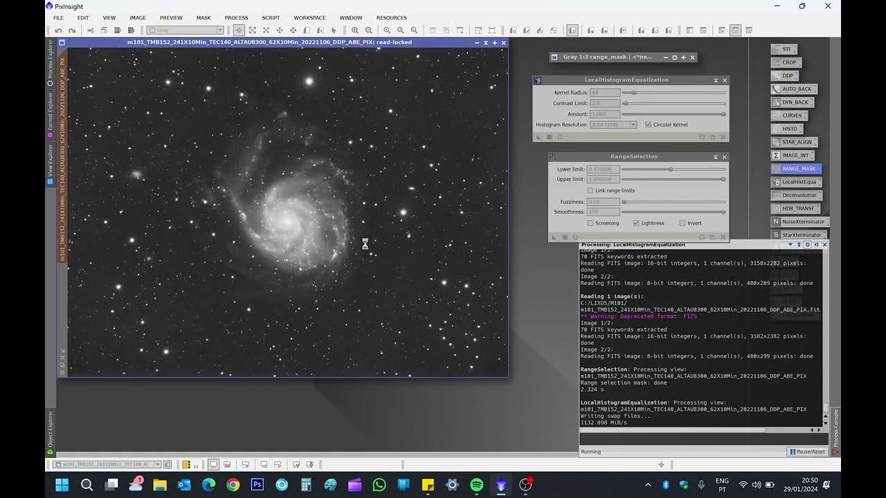 Local Histogram Equalization Tutorial | Pedro RE' - YouTube