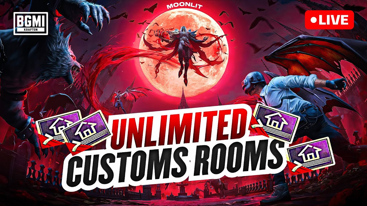 BGMI LIVE CUSTOM ROOMS | BGMI CUSTOM ROOM LIVE | FREE ENTRY - YouTube