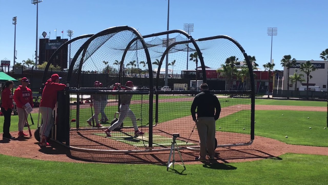 Logan O’Hoppe Batting Practice-March 6, 2019 - YouTube