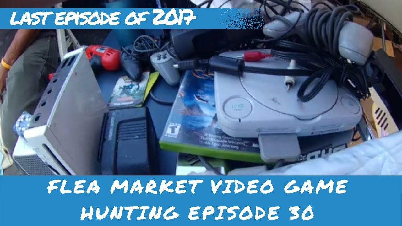 Flea Market Video Game Hunting (Ep. 30) Last Episode of 2017 - YouTube