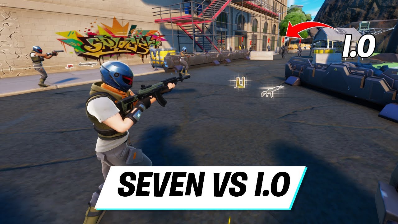 Fortnite I.O Vs SEVEN War at Daily Bugle (Chapter 3 Season 2 Mini ...