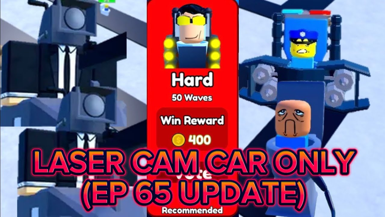 CAN YOU STILL BEAT HARD WITH ONLY LASER CAMERAMAN CAR? (TTD EP 65 ...