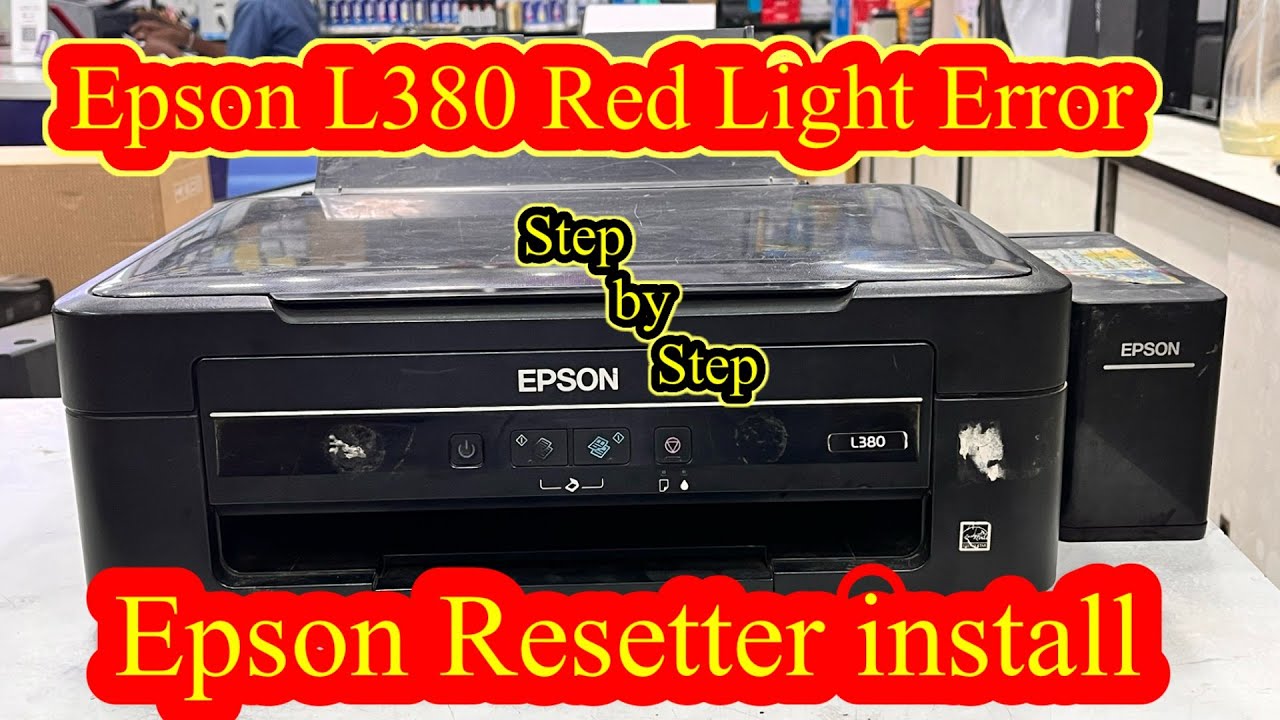 epson l380 resetter - YouTube