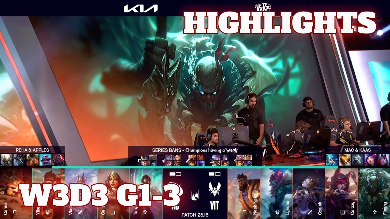 KC vs VIT - Game 3 Highlights | Week 3 Day 3 LEC Summer 2025 | Karmine Corp vs Vitality G3 W3D3 ...