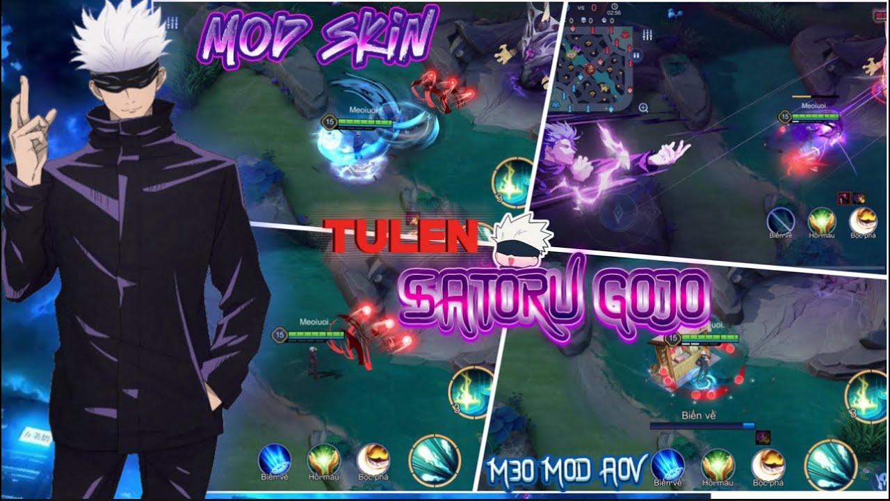 [ MOD SKIN ] Mod Skin Tulen Satoru Gojo Sau Upd 16-11 - Meo Mod AOV ...
