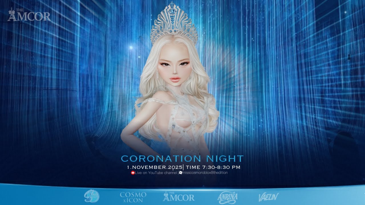 CORONATION NIGHT OF MISS COSMO ROBLOX 8TH EDITION - YouTube