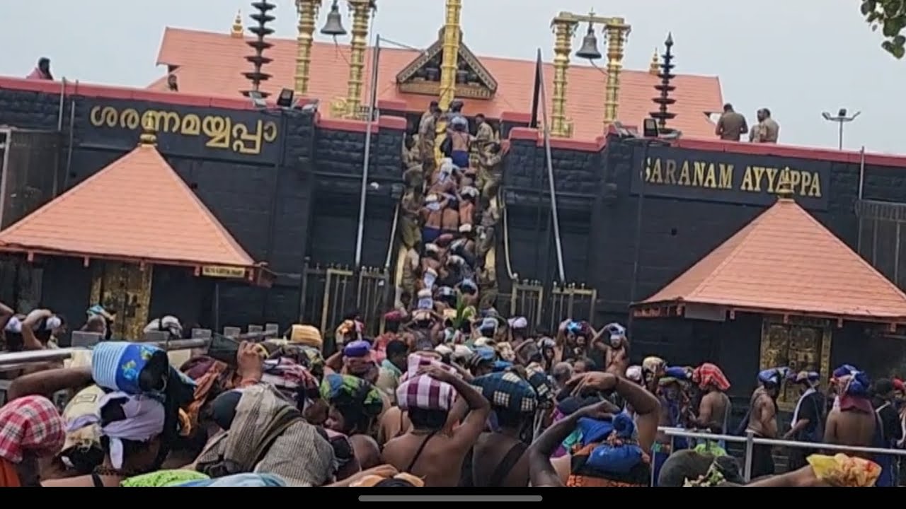 sabari malai | full vlog | black monkey | dharshan | chinna Padhai | 18 ...