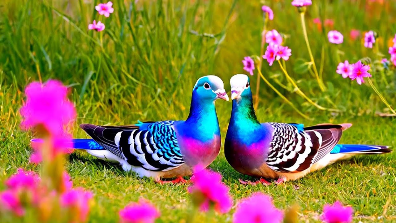 "2 Birds with Relaxing Music | Peaceful Nature Sounds for Calm & Focus ...