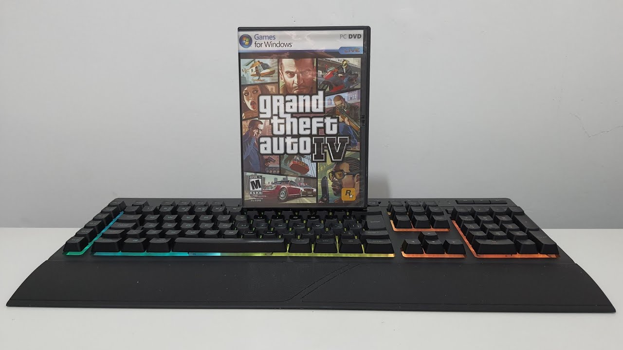 Grand Theft Auto IV - PC - Unboxing - YouTube