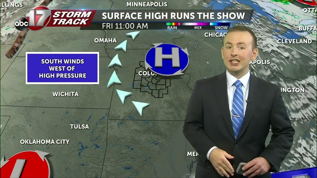 Tracking a mild week ahead of a weekend heat wave - YouTube