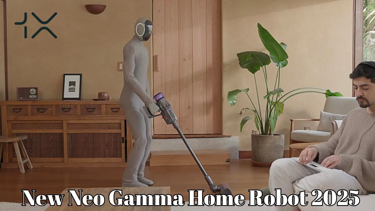 No More Housework | Robots Will Do Housework | Neo Gamma Home Robot 2025 Unveiled - YouTube