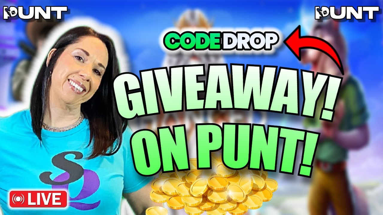 🔴🟣 DROP CODE GIVEAWAY TODAY AND WINS! on PUNT Social Casino 🔴🟣 - YouTube