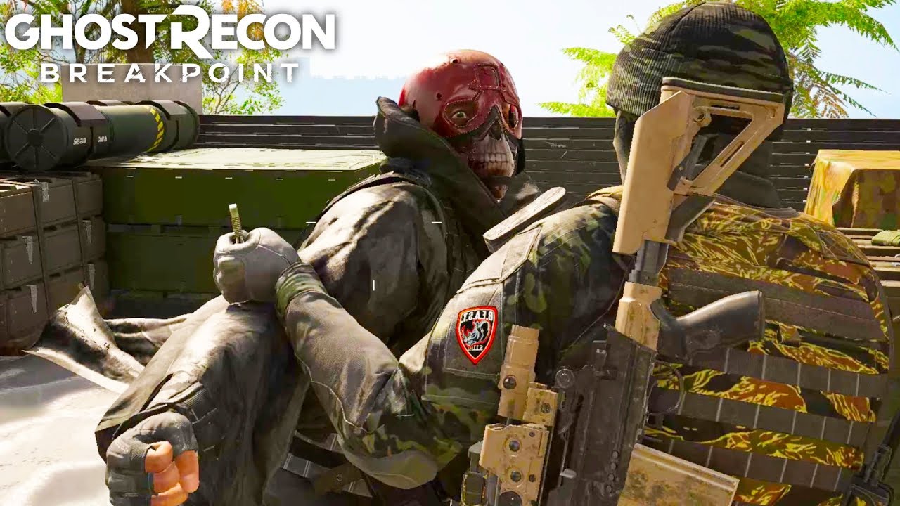 AMBUSHED BY BLOOD WOLVES IN THE FOREST in Ghost Recon Breakpoint! - YouTube