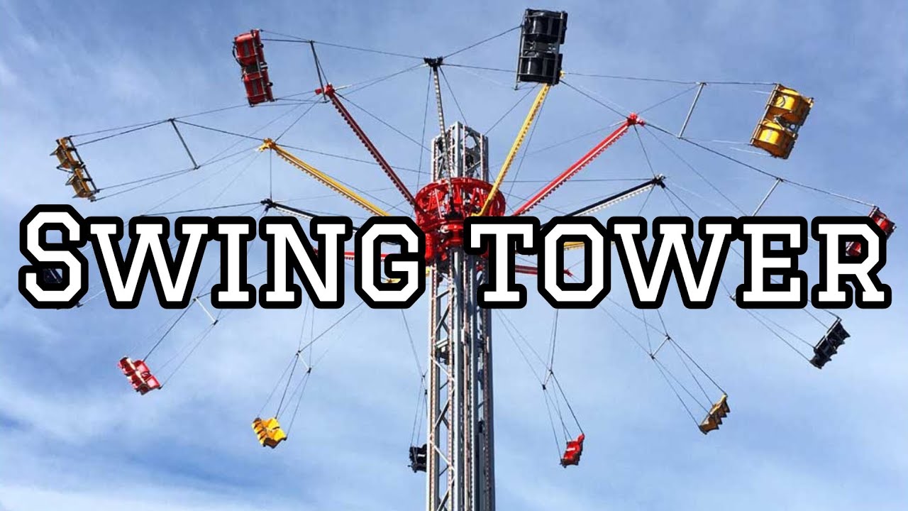 kolotoče v Galante atrakcia swing tower - YouTube