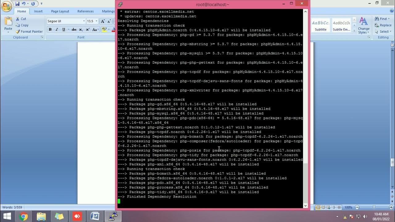 centos 7 install phpmyadmin with remote access | How to Install ...