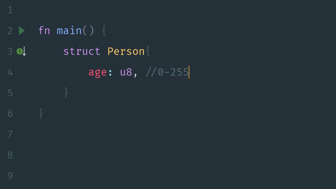 1 Oop In Rust Structs In Rust Youtube