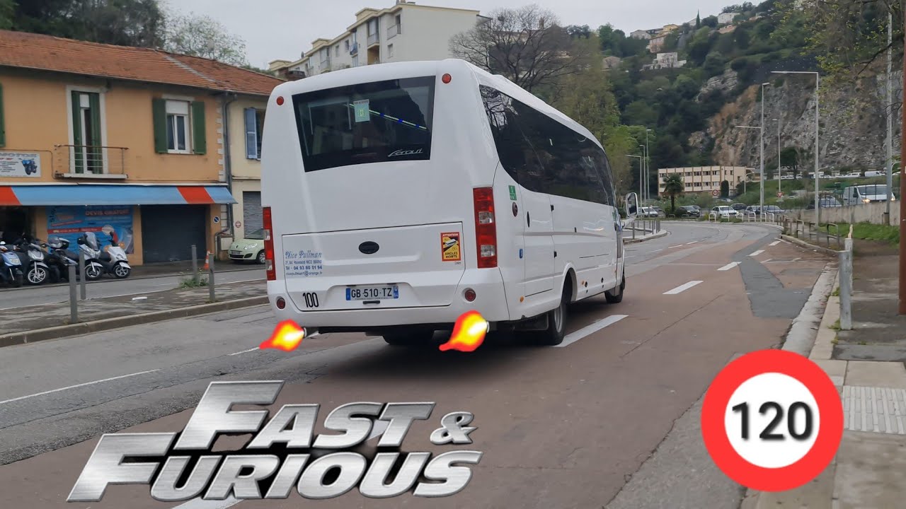 High Speed Bus 120 km/h !!! - YouTube