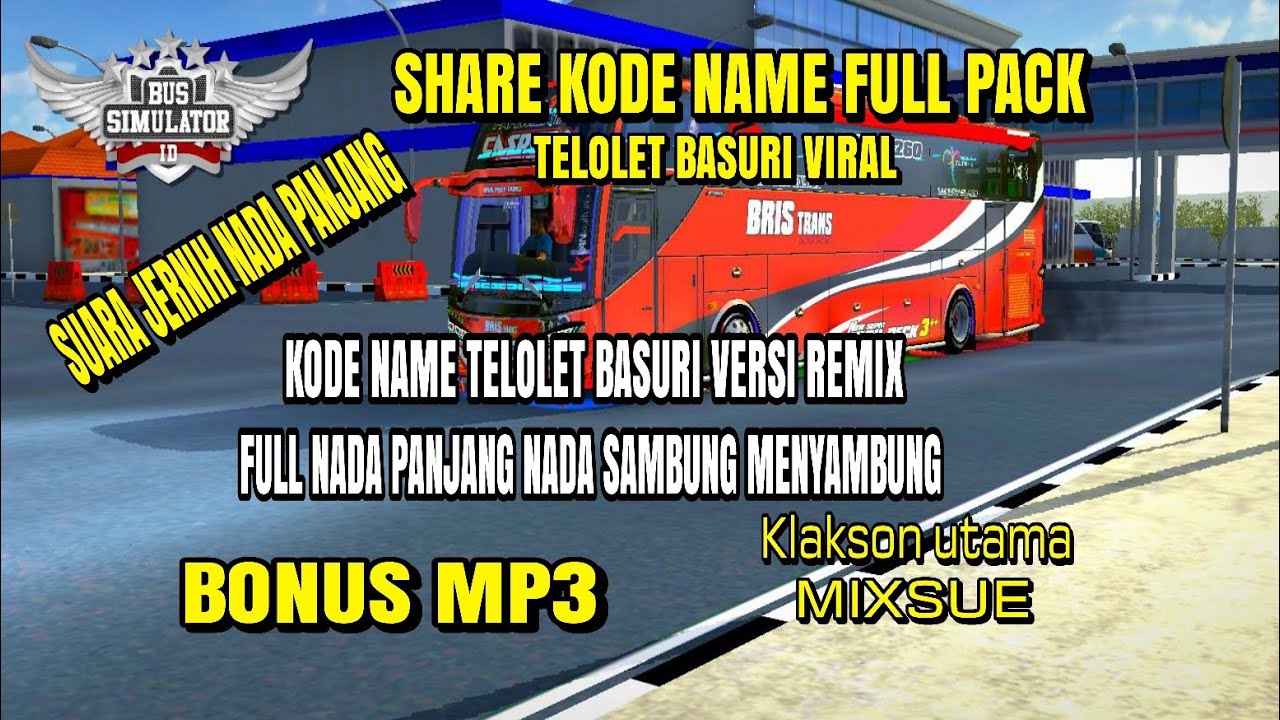SHARE KODE NAME TELOLET BASURI FULL PACK NADA PANJANG BRIS TRANS CASPER ...