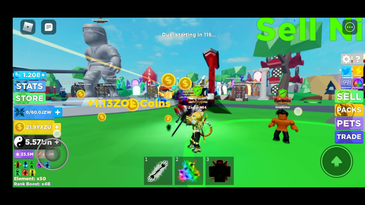 big update ninja legends now i have vortex elite pets - YouTube