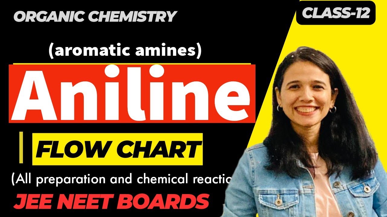 Aromatic amines (aniline) Flow Chart. Class -12th Organic chemistry ...