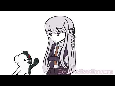 Kyoko vs Monokuma {Danganronpa}