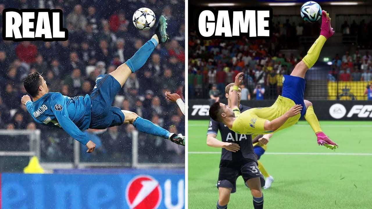 I Recreated Football Most Iconic Goals in FC 24 - YouTube