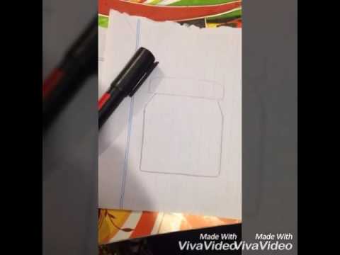 DIY Paper squishy Nutella jar - YouTube