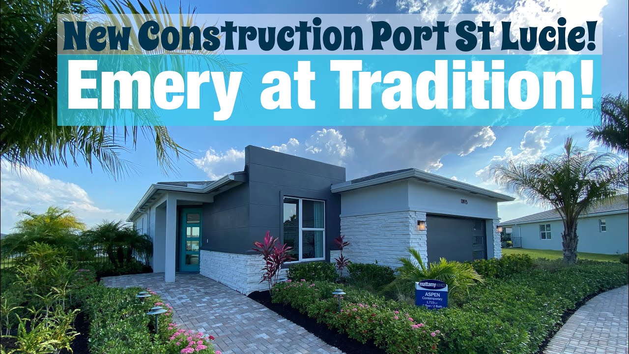 Modern Luxury New Construction Model Home Tour | 1,723 SF | Port St ...