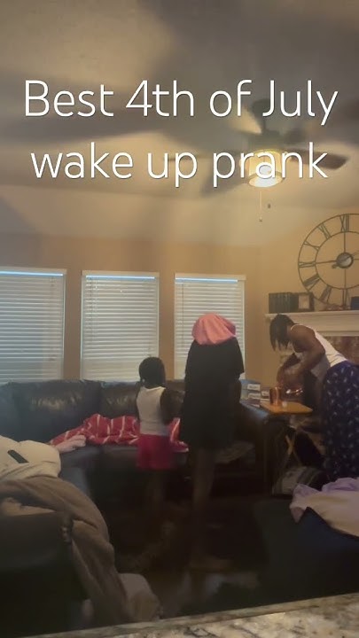 4TH OF JULY WAKE UP PRANK #4thofjuly #fireworks #prank #pranks #prankshorts #prankshorts #viral ...