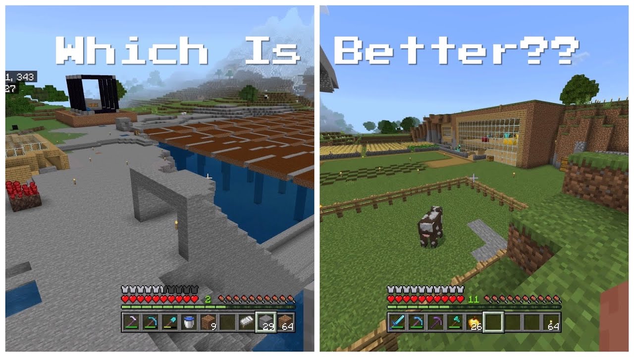 YOU👆🏻DECIDE WHICH IS BETTER!!! - YouTube