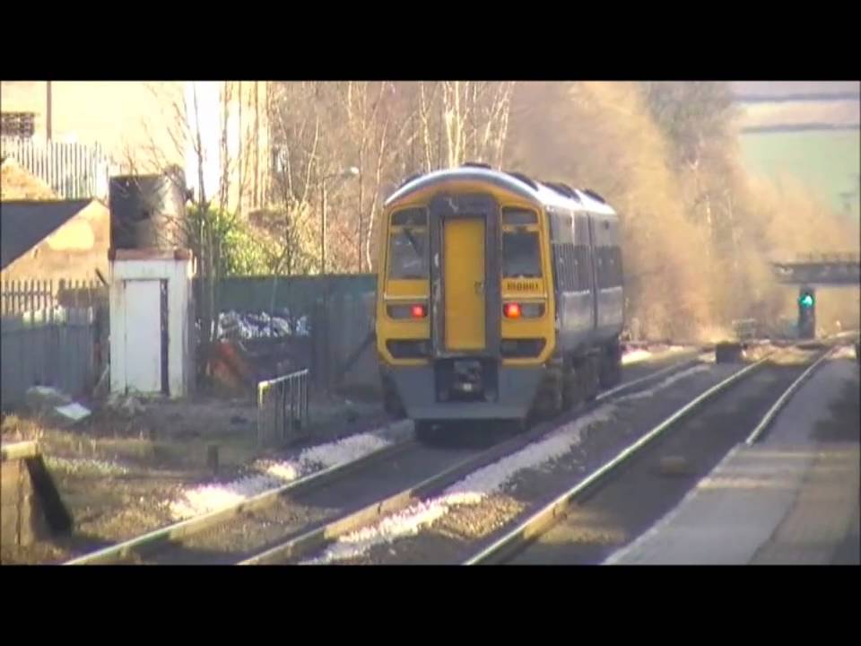 Trains Whizzing Through Dronfield Station - YouTube