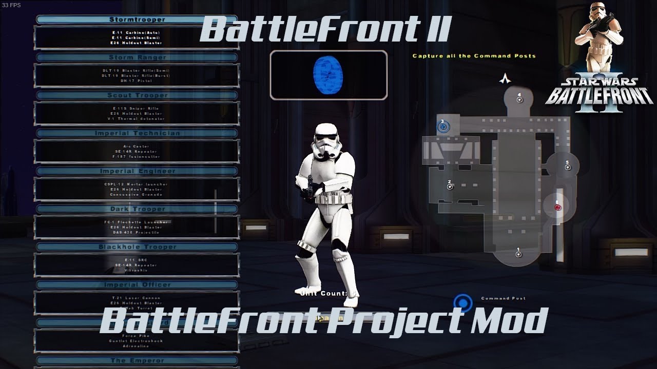 Star Wars Battlefront 2 (2005) Battlefront Project Mod - Coruscant ...