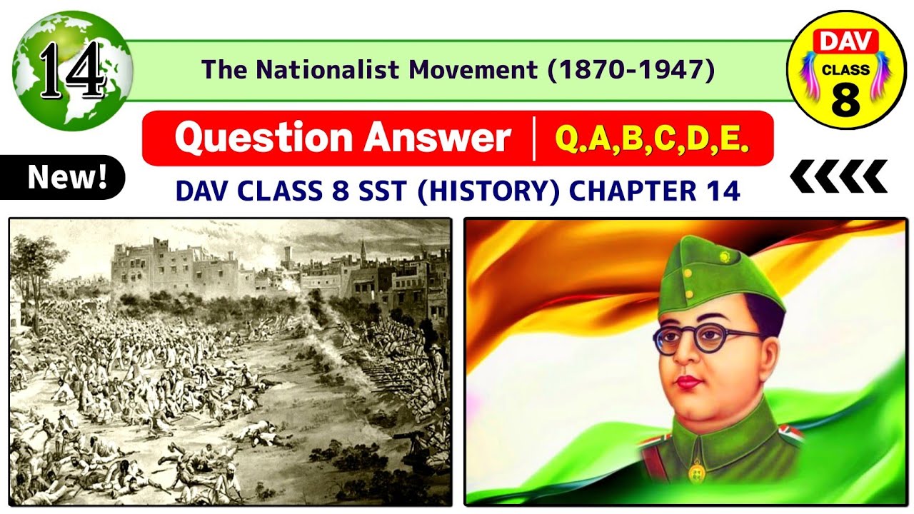 The Nationalist Movement Dav Class 8 Sst Chapter 14 Question Answer the-nationalist-movement-dav-class-8-sst-chapter-14-question-answer
