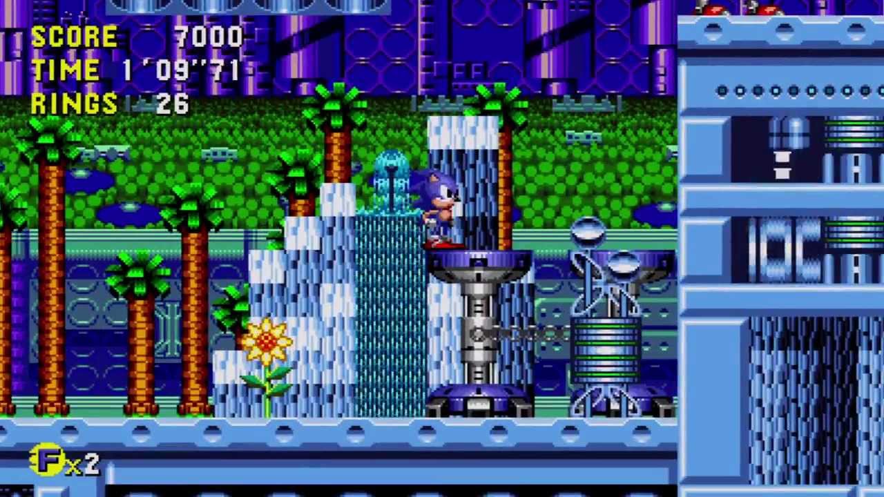 Sonic CD (XBLA) - Metallic Madness: Zone 2: Good Future Playthrough ...