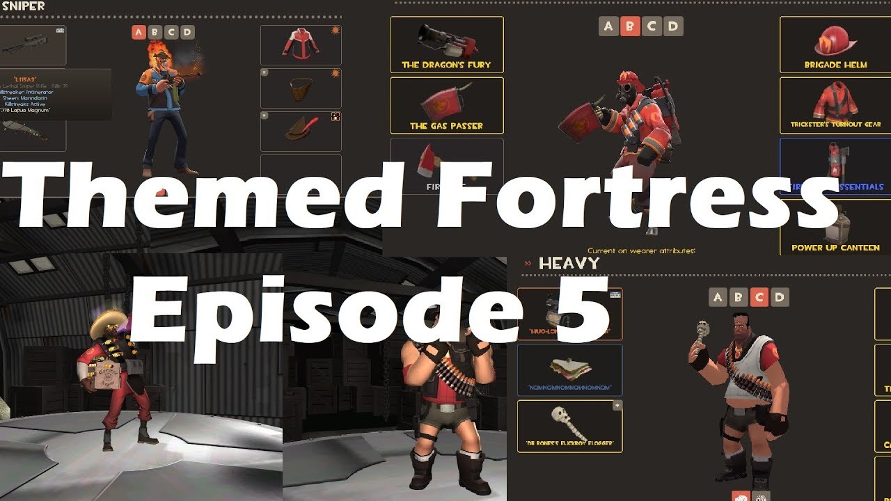 TF2: OverWatch Character!? Themed Fortress Episode 5 - YouTube
