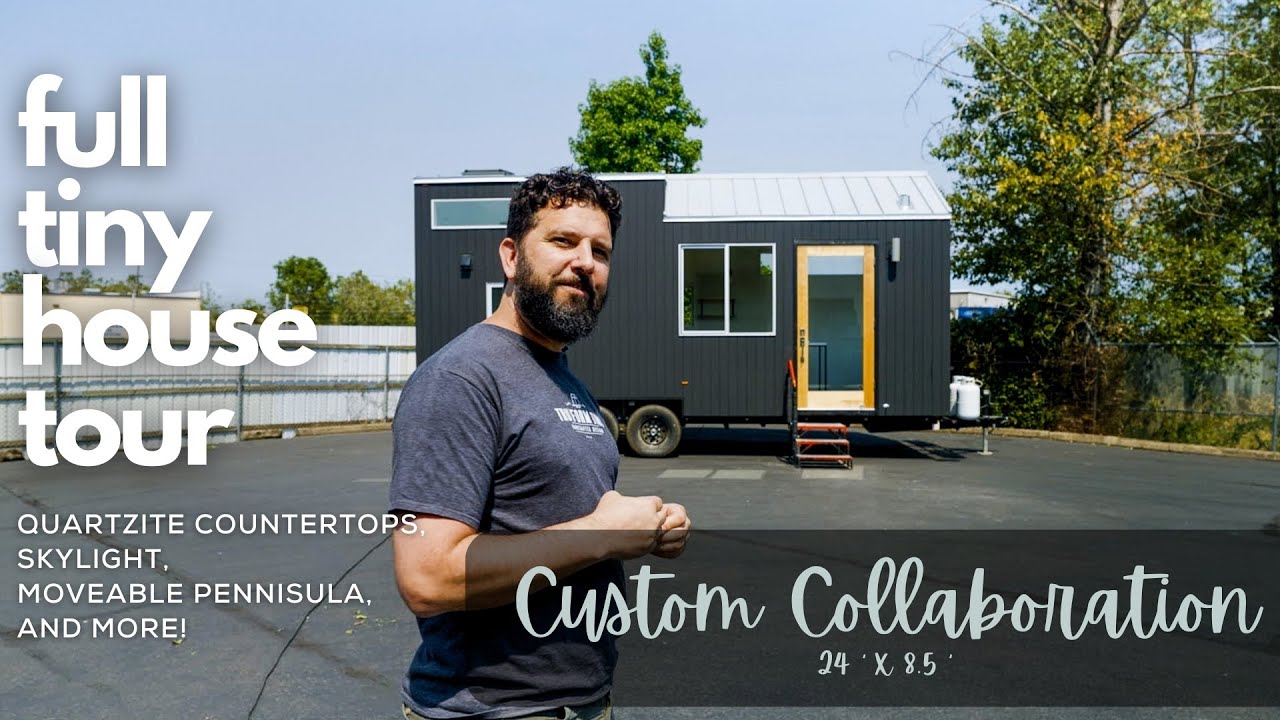CLIENT x DESIGNER COLLABORATION TINY HOME! - YouTube
