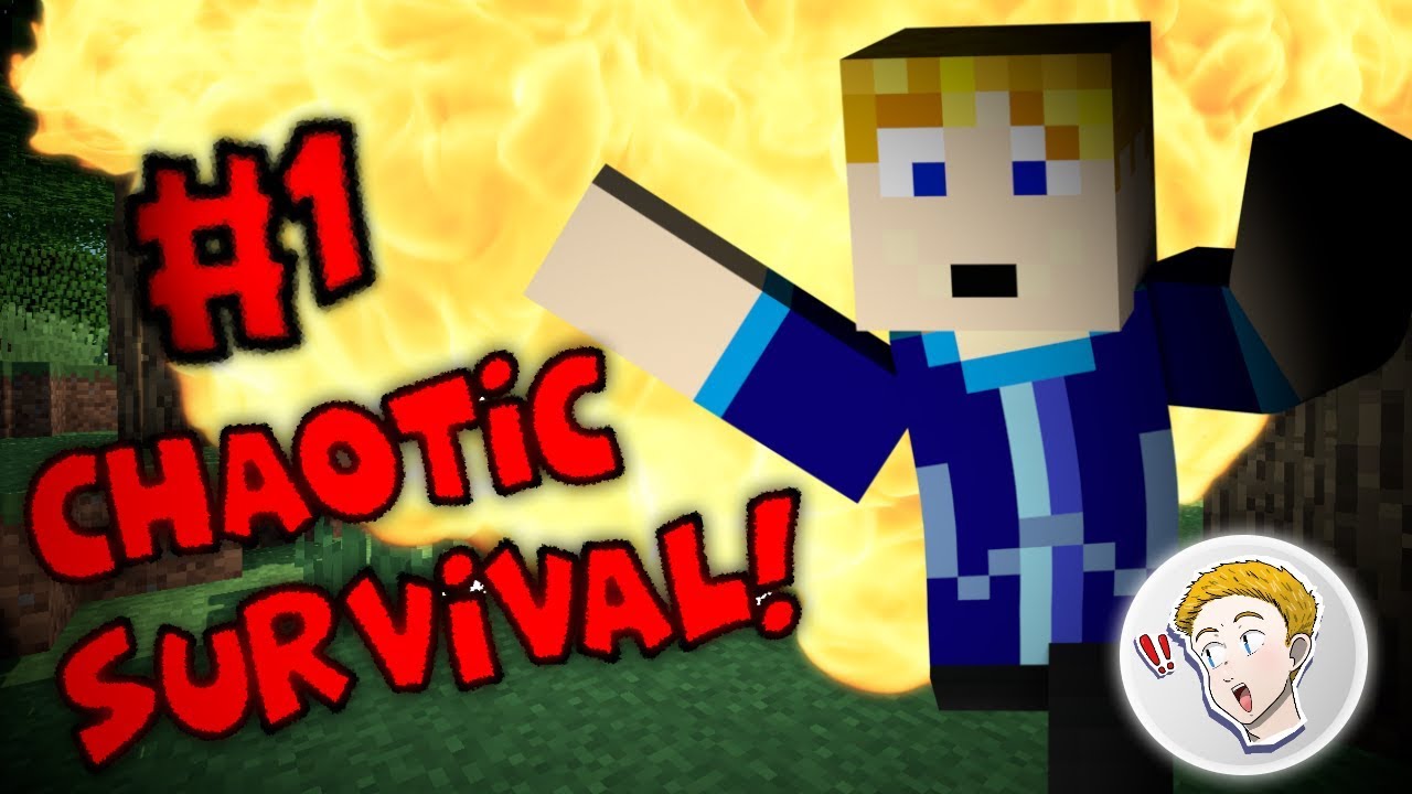 Minecraft: Chaotic Survival (S1) Episode #1 FAIL /w Ultiminer1234 - YouTube