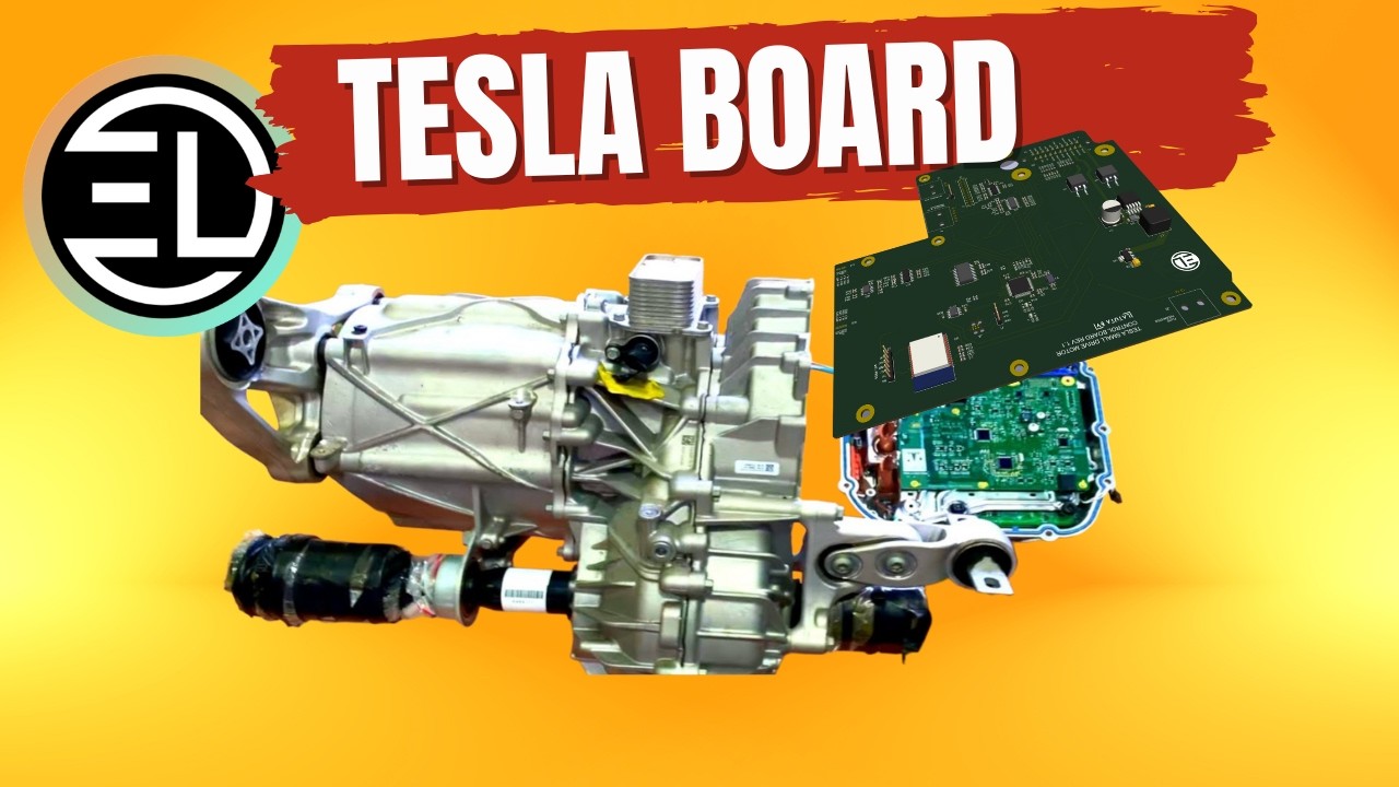 I made my own Tesla Open Inverter Board - YouTube