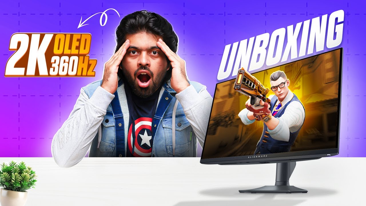 This 360Hz OLED Monitor Is Unreal – Alienware AW2725DF Hindi Review ...