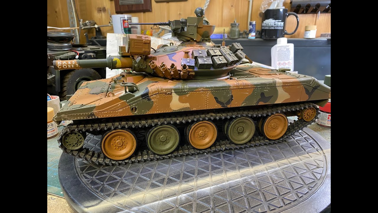 Unboxing, build and drive the Tamiya M551 Sheridan full option tank ...