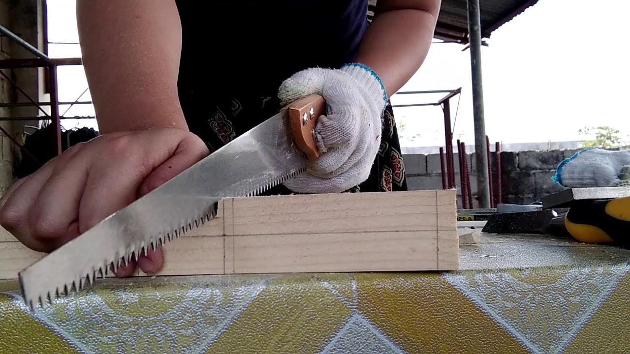 CROSS HALF LAP JOINT | Simple Carpentry Joint pt.2 - YouTube