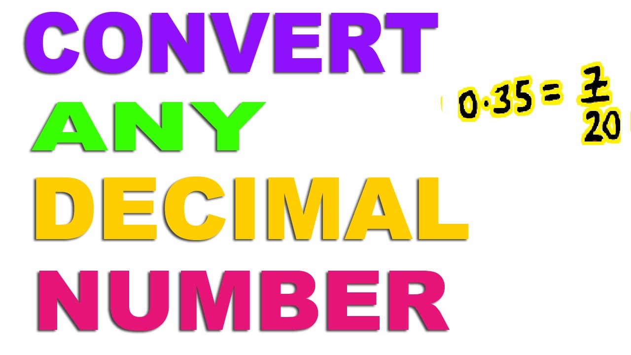 Convert Any Decimal To Fraction Hindi 2016 YouTube convert-any-decimal-to-fraction-hindi-2016-youtube