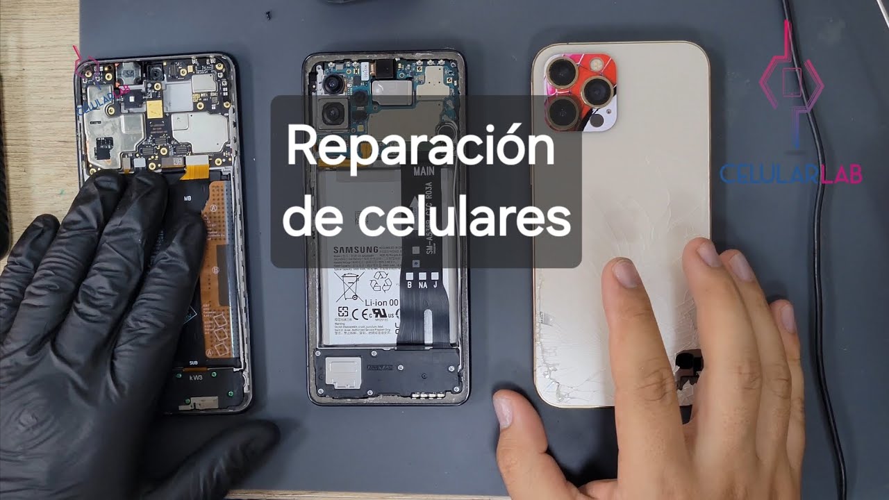 Reparación de celulares (celular lab) - YouTube
