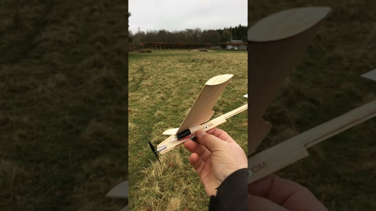 Nighthawk Tornado Updraft Super Capacitor Free Flight Model Plane ...